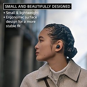 Sony WF-1000XM5-BLACK Wireless Noise Canceling High-Res Earbuds with an Additional 1 Year Coverage (2023)(USED)