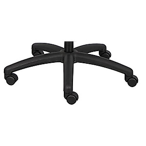 Boss Office Products Ergonomic Works Drafting Chair with Adjustable Arms in Black, 250