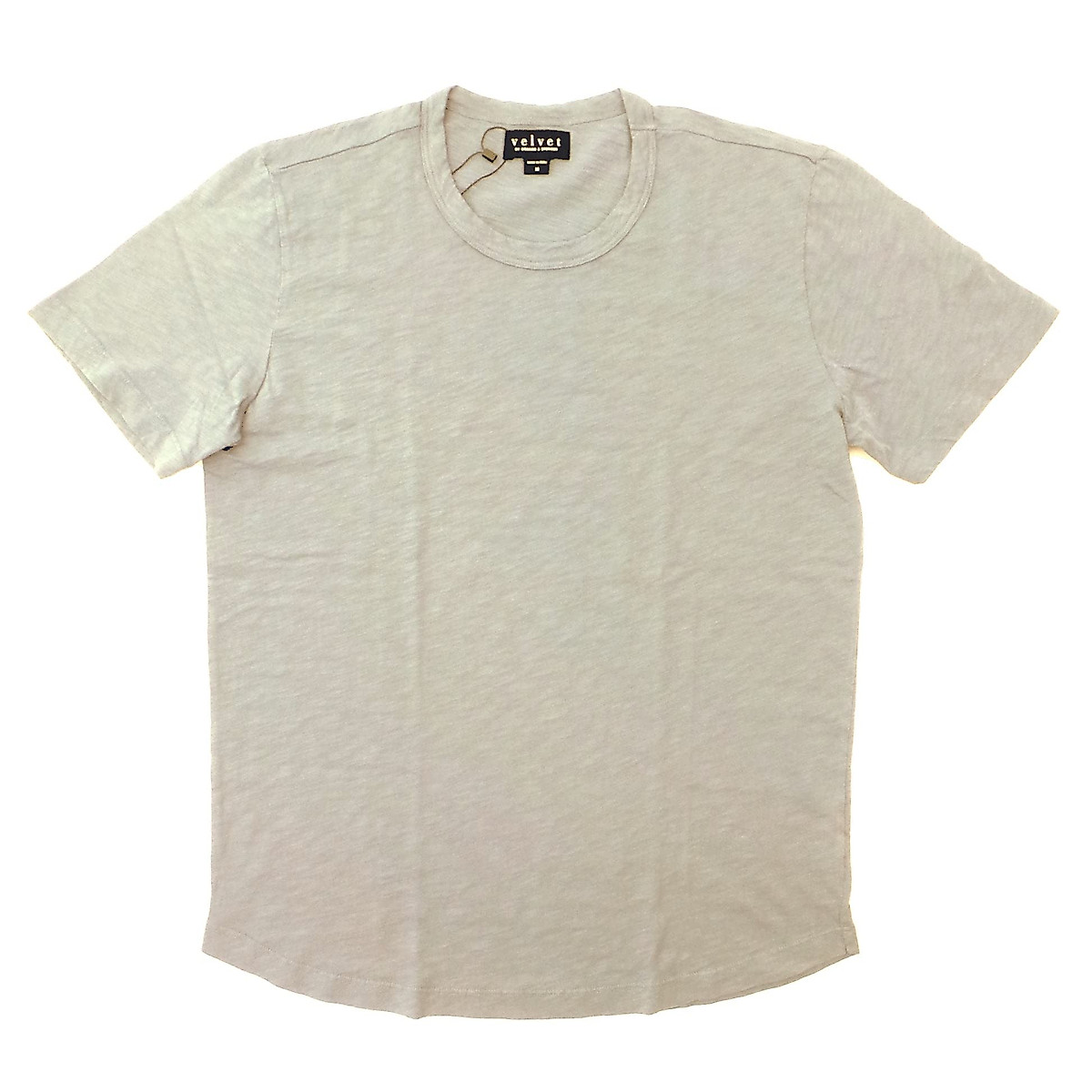 Velvet by Graham & Spencer mens Velvet Graham Spencer Men's Amaro Rounded Hem Crew Shirt, Midnight, X-Large US