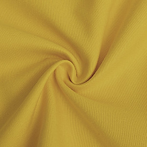 NTBAY Toddler Bedding Set - 4 Piece Soft and Breathable Crib Bedding Set for Boys and Girls, Includes Quilted Comforter, Fitted Sheet, Flat Top Sheet and Envelope Pillowcase, Yellow