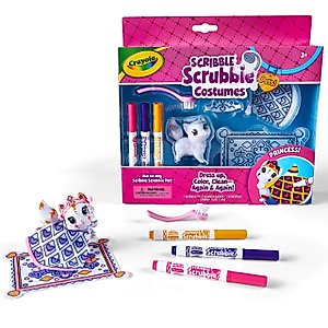 Crayola Scribble Scrubbie Pets Princess Playset, Kids Toys, Gift for Girls & Boys