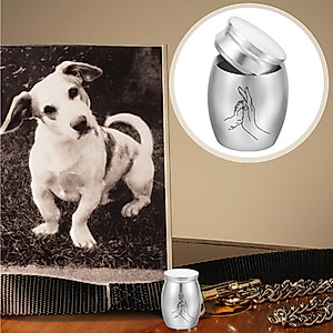 Urn Sealed Keepsake Urn Pet Cremation Urn Small Pet Urn Mini Metal Pet Urn Dog Urns Urn Small Urns for Ashes Adult Cat Urns for Ashes Pet Urns for Dogs Ashes Small Urns for Ashes