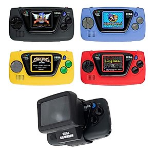 Game Gear Micro 4 Color Complete Set + Big Window Micro [Japan Import]