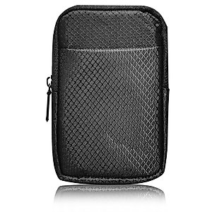 Hard Drive Bag 2.5'' Hard Drive Carrying Case Storage Organizer Multi-Purpose Universal Carry Pouch Compatible with Western Digital WD Elements Seagate Etc
