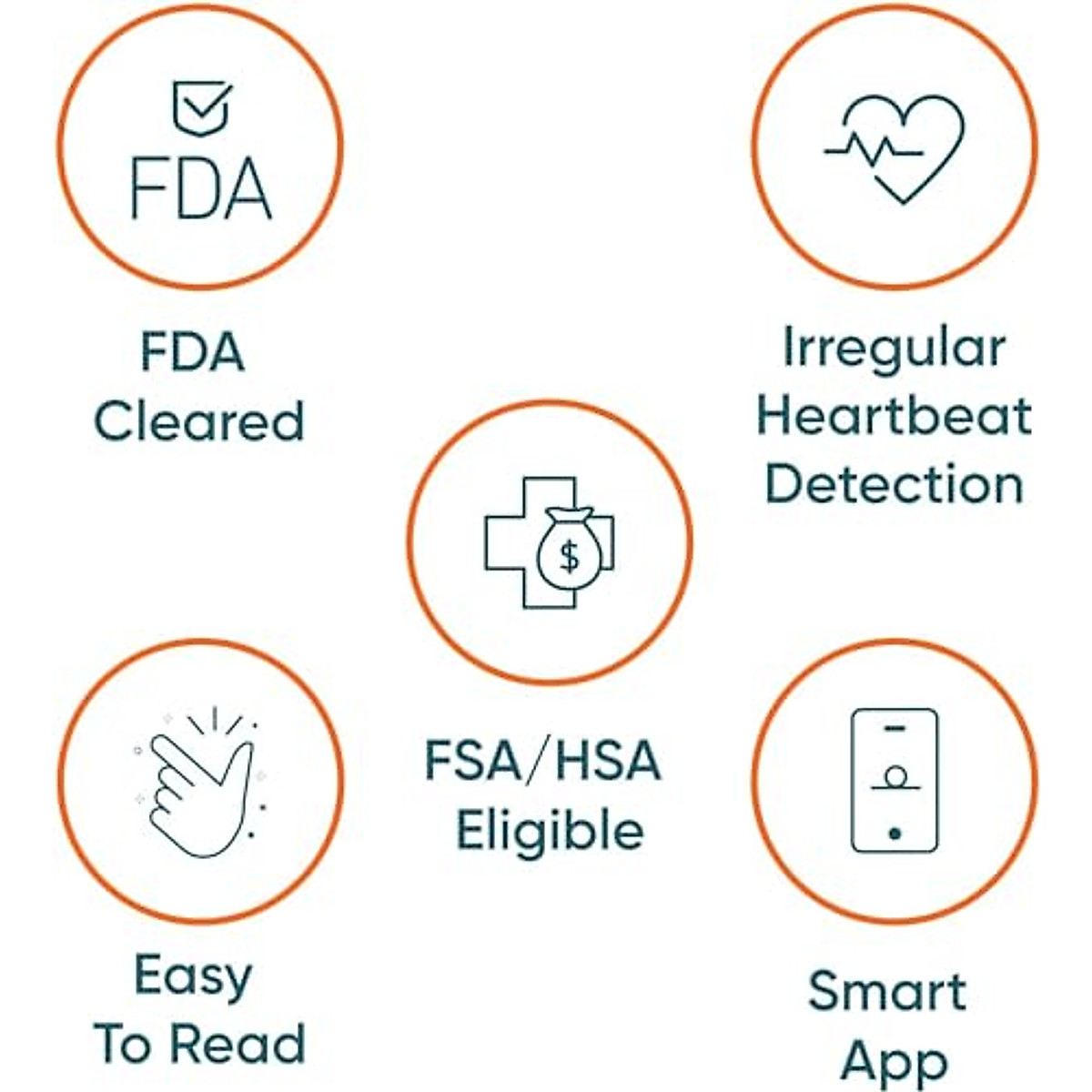 Dario Blood Pressure Monitor for Home Use Gen1 Automatic Machine, Large Adjustable Arm Cuff (8.75-16.5inch), Smart Bluetooth App & Carry Case