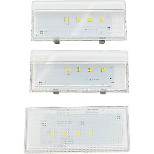 W10515058 LED Driver and W10515057 2x Lights Board Compatible for Kenmore 10651133210 Refrigerator