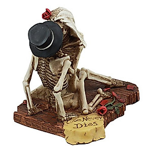 Gifts & Decors Wedding Skulls Love Never Dies Stranded CAST Away Skeletons Figurine