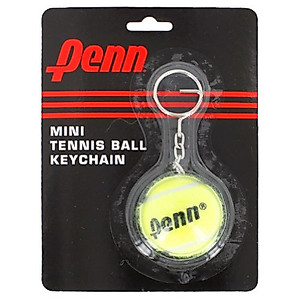 Penn Tennis Ball Keychain - Novelty Tennis Gift and Unique Accessory, 1 x 1 x 1"