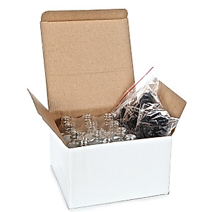 Vivaplex, 12, Clear, 2 oz Glass Bottles, With Glass Eye Droppers