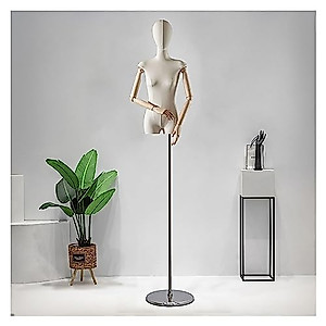 Female Dress Form Female Dress Form Mannequin Torse, Display Mannequin Body With Anti Fingerprint Base, Adjustable Height 70-94 Inch Mannequins Sewing Torso For Dress Jewelry Display Female Dress Form