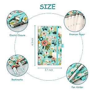 Pocket Planner 2023-2025 - Monthly Planner & Pocket Calendar, Jan 2023-Dec 2025, 6.3" x 3.8, 3 Year Monthly Planner, Calendar Planner with Inner Pocket and 60 Note Pages, Small Planner for Purse, Easy to Carry