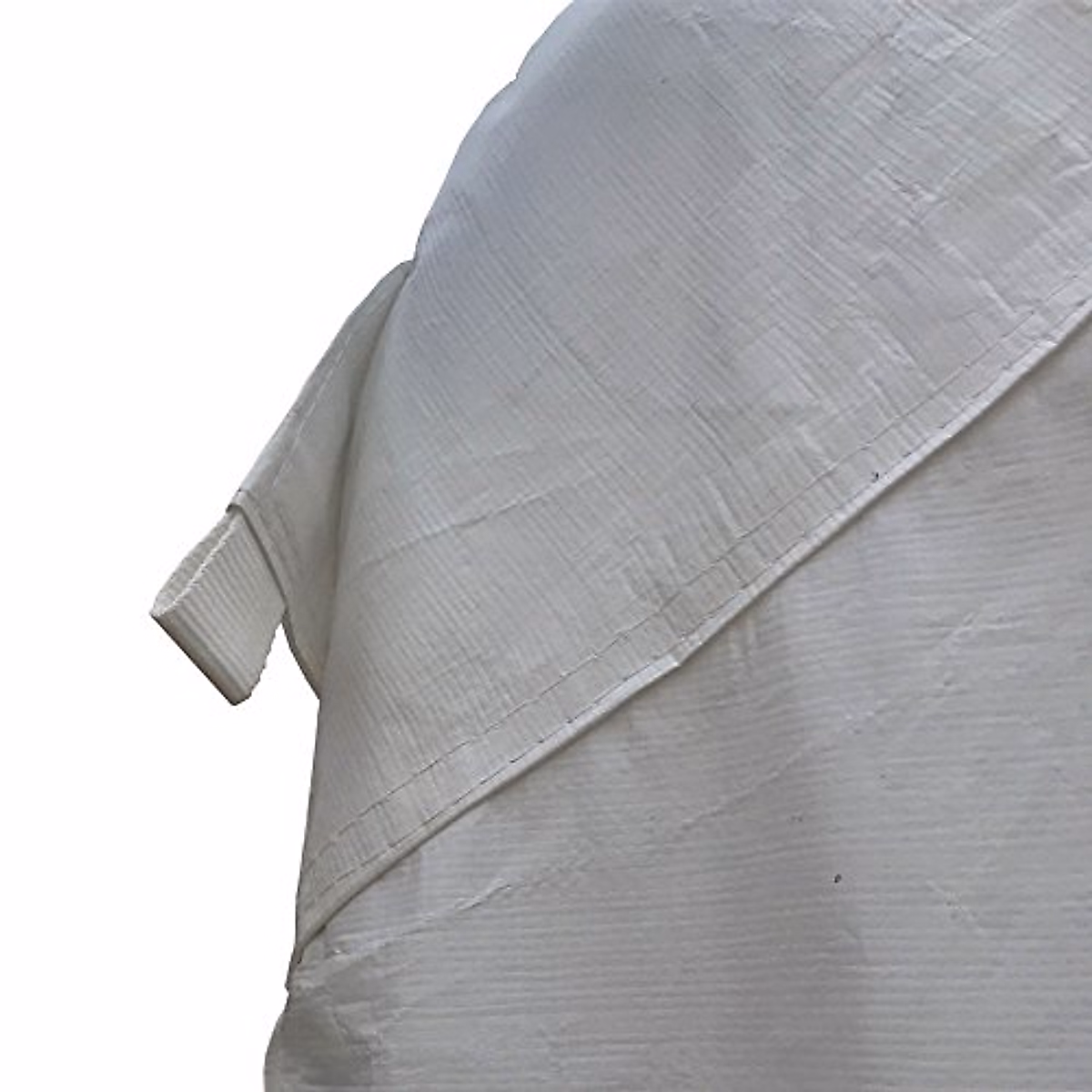 Impact 20' x 20' x 12' Portable Carport Garage Canopy, Outdoor Party Tent with 8 Dressed Legs, White