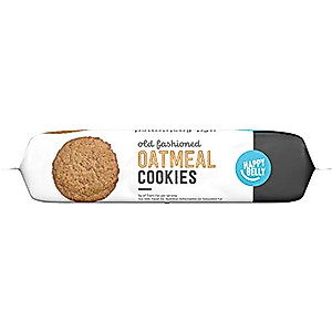 Amazon Brand - Happy Belly Old Fashioned Oatmeal Cookies, 12 ounce (Pack of 1)
