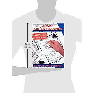 Home Quick Planner: Reusable, Peel & Stick Furniture & Architectural Symbols