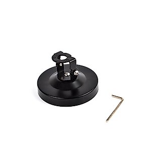 TWAYRDIO Angle Adjustable 180° Radio Antenna Magnetic Mount 10CM/4 Inch Base for Car Mobile Transceiver
