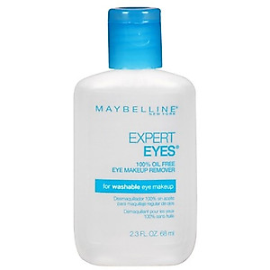 Maybelline Expert Eyes 100% Oil Free Eye Make-Up Remover, 2.3 oz (Pack of 2)