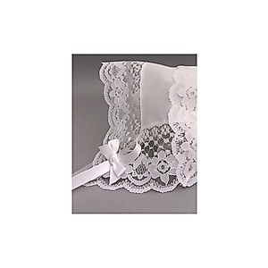 Glorious Lace Keepsake Irish Handkerchief Bonnet