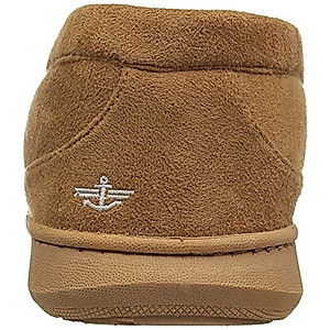 Dockers Men's Craig Ultra-Light Mid Moccasin Premium Slippers, Beige, 12 M US