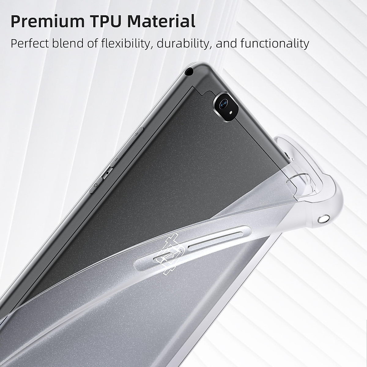 Topsand Rugged Case for Topsand N8 Android Tablet - Heavy Duty Protection for 8-Inch Tablet | Impact-Resistant, Anti-Slip, Lightweight | Precision-Fit with Full Access to Buttons & Ports