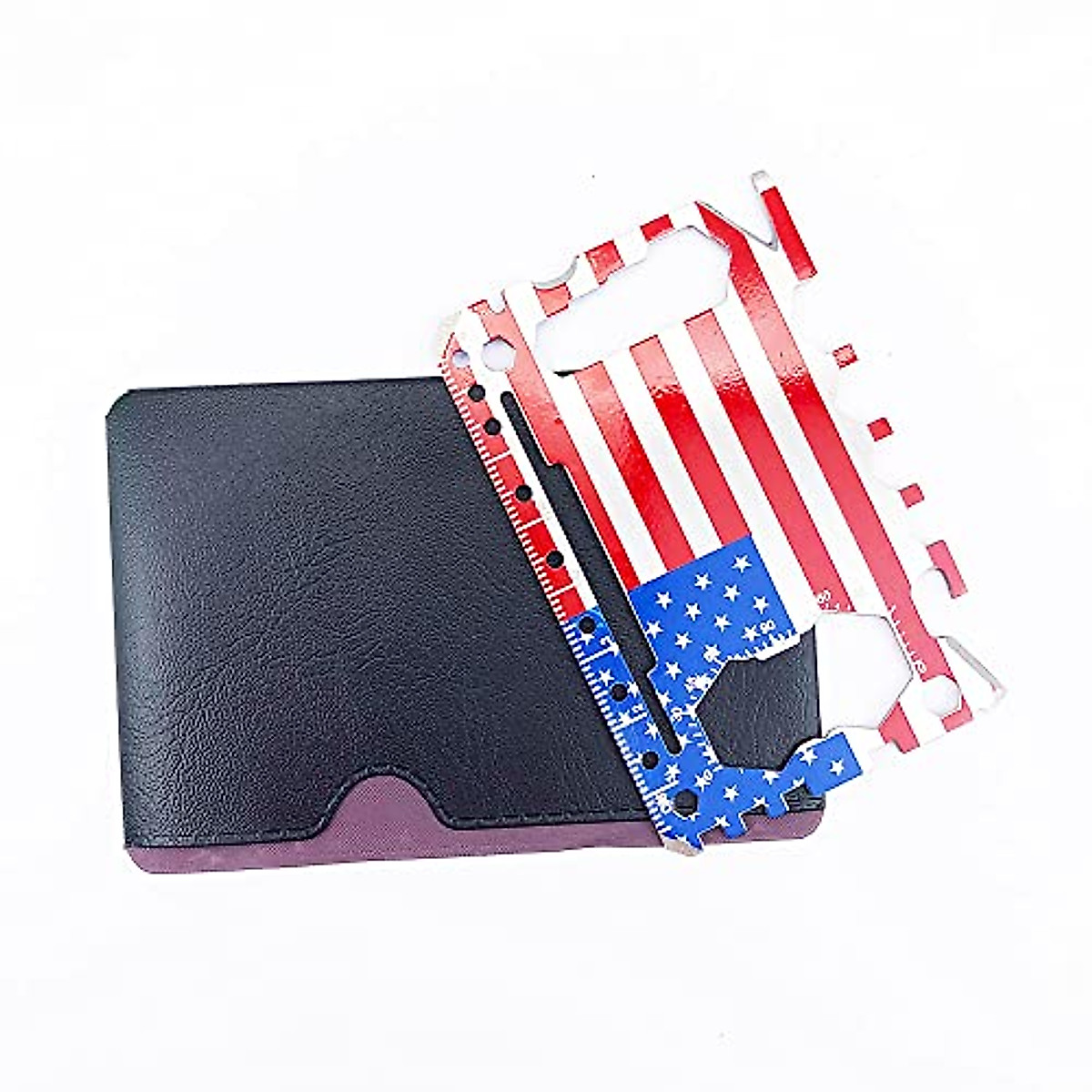 Multi-Purpose Survival Smart Tool - 46 in 1 Credit Card Size Pocket Tool Wallet