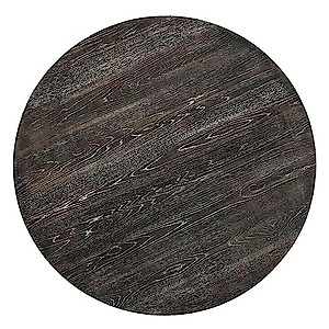 ACME Leventis Dining Table w/Pedestal - - Weathered Gray