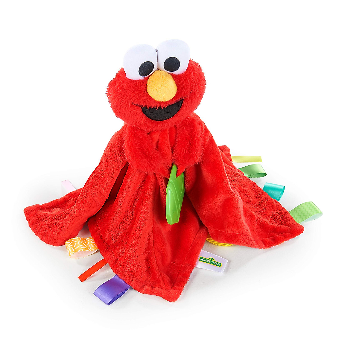 Bright Starts Sesame Street Snuggles with Elmo Baby's First Soothing Blanket, Ages 0-12 Months