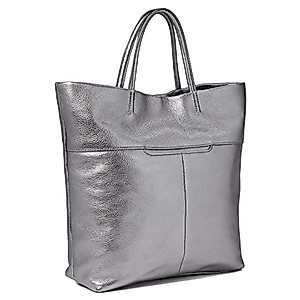 HOBO Tripp Crossbody Tote Bag For Women - Premium Leather Construction With Magnetic Closure, Spacious and Gorgeous Tote Bag Anthracite One Size One Size