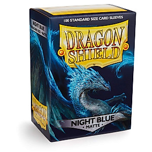 Arcane Tinmen Sleeves: Dragon Shield Matte Night Blue (100)