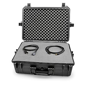 CASEMATIX XL Waterproof Gaming Case Compatible with Valve Index VR Headset, Controllers and Select Accessories in Customizable Foam, Includes Case Only