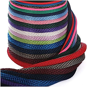 Ravenox Solid Braid Utility Rope | (Navy Blue)(1/2 inch x 25 feet) | Made in The USA | All Purpose Solid Braid Cord for Crafts, Sports, Landscaping, Horse Tack, Pets & Décor | Multiple Colors & Sizes