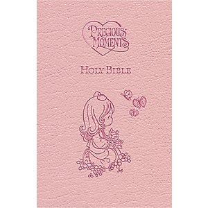 ICB, Precious Moments Holy Bible, Leathersoft, Pink: International Children's Bible