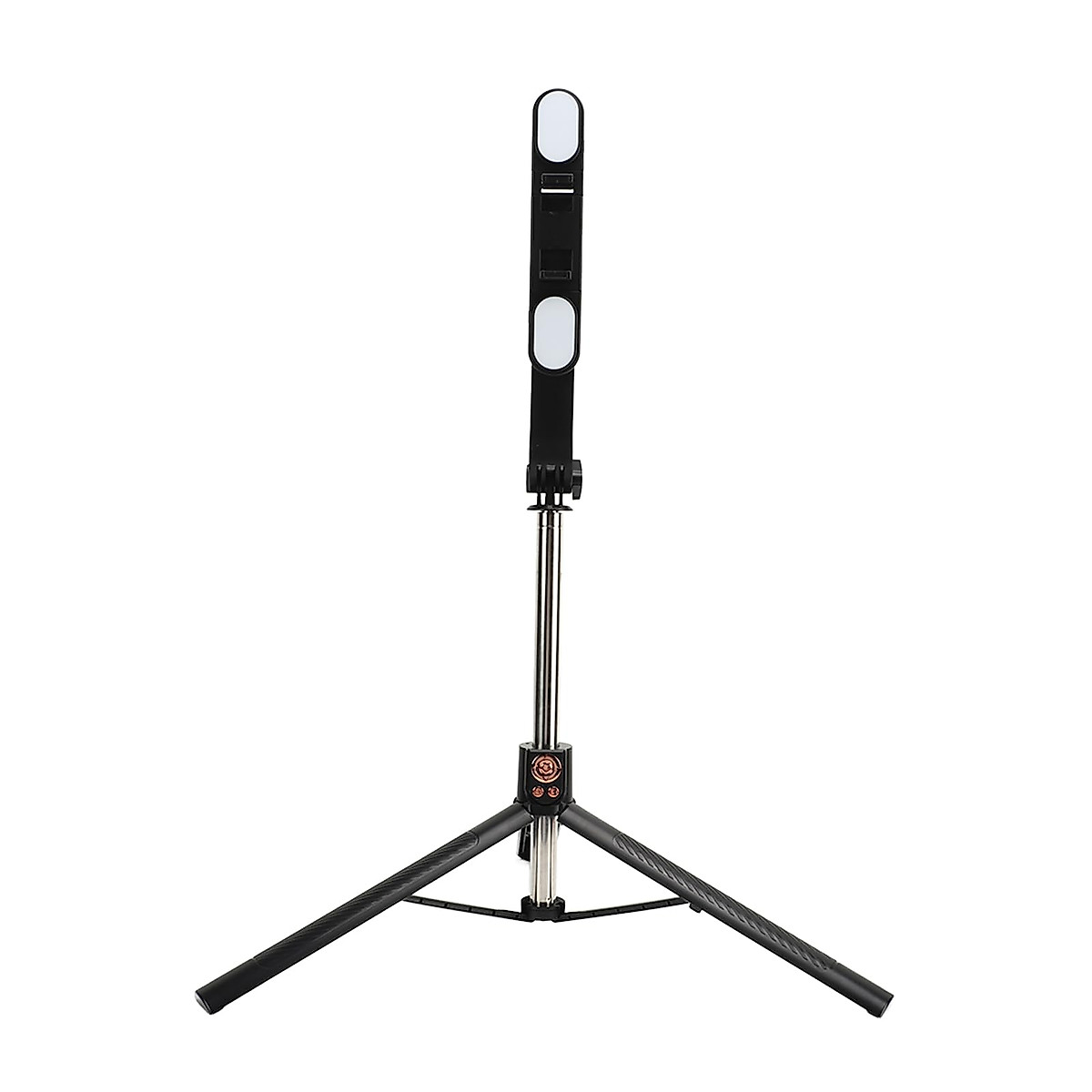 Cell Phone Tripod Stand, Extendable 3 Color Temperature Cell Phone Selfie Stick Tripod for Travel
