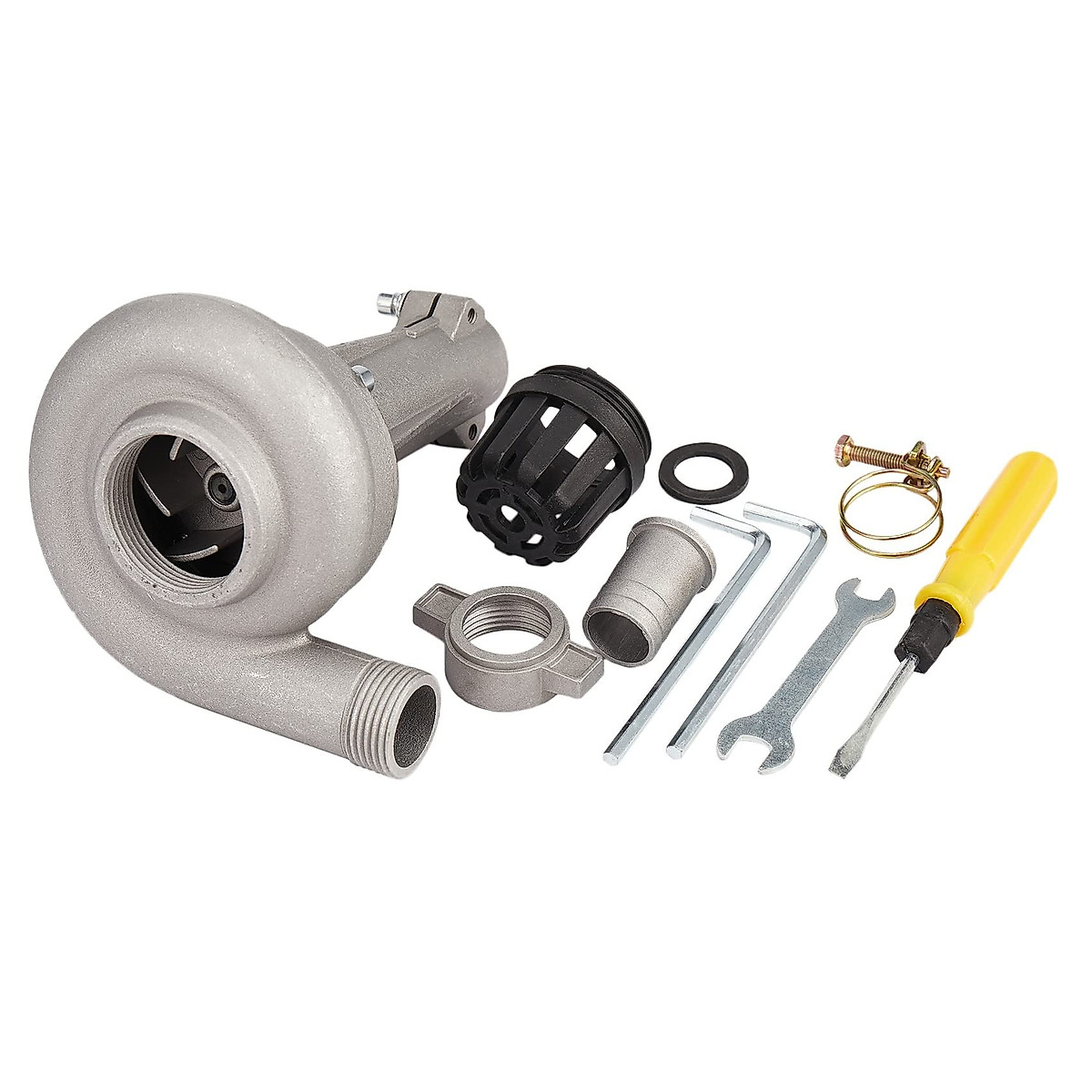 LOLUZ Brush Cutter Grass Trimmer Lawn Mower Water Lift Pump Aluminum Alloy Ttrimmer Accessory Garden Irrigation Tool Kit