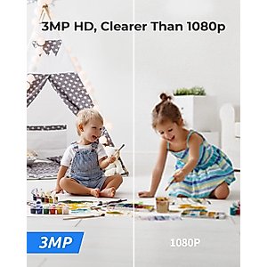 REOLINK 5MP Auto Tracking Cam Bundle with 3MP Indoor Cam, E1 Outdoor Plus E1 (2 Pack), Plug-in WiFi Camera for Indoor and Outdoor Security, Real-Time Alerts, Cloud/SD Card (Not Included)