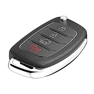 KRSCT Keyless Entry Remote Car Key Fob Replacement Fit For Hyundai Tucson 2016 2017 2018 2019 433 MHz (FCCID:TQ8-RKE-4F25)