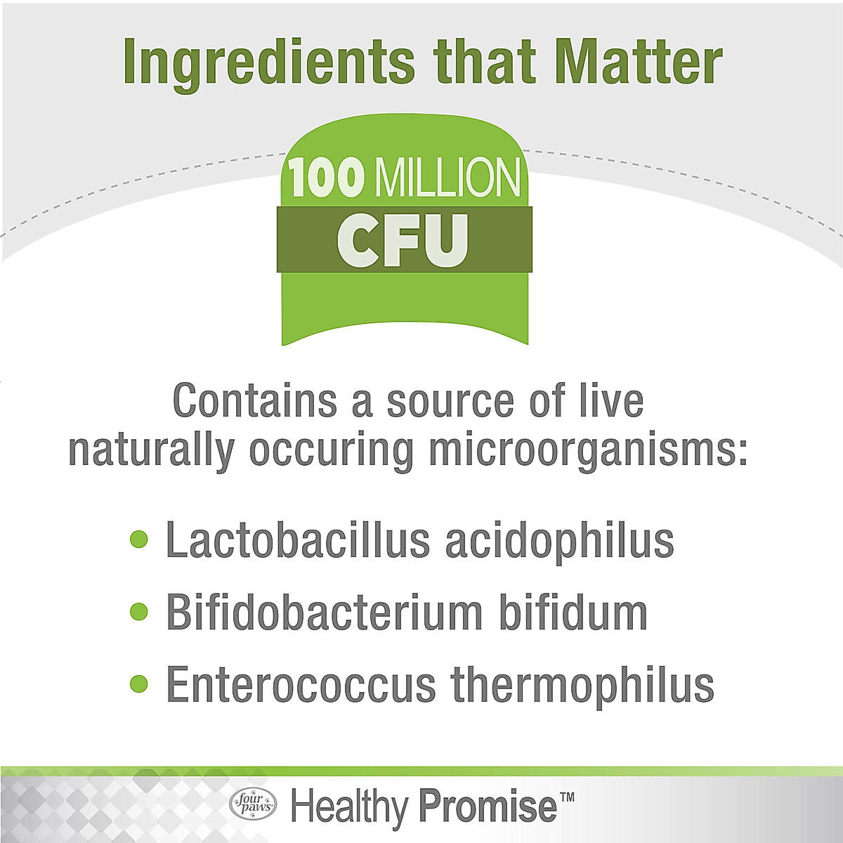 Four Paws Healthy Promise Pre and Probiotics for Cats Soft Chews 90 Count