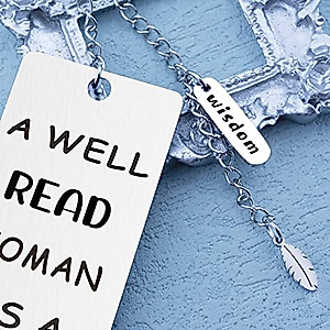 Bookmarks for Women Men Bookmarks for Book Lovers Inspirational Bookmarks Inspirational Gifts for Women Birthday Christmas Gifts for Son Daughter Student Friends Bookworm Stocking Stuffers
