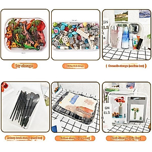 QSNEOZPQ Hard Sided Zipper Case - 2024 New Hard-Sided Clear Zipper Ppencil Case, Portable Transparent Zipper Pencil Case, Hard Zippered Pouch Clear Organizer Bags