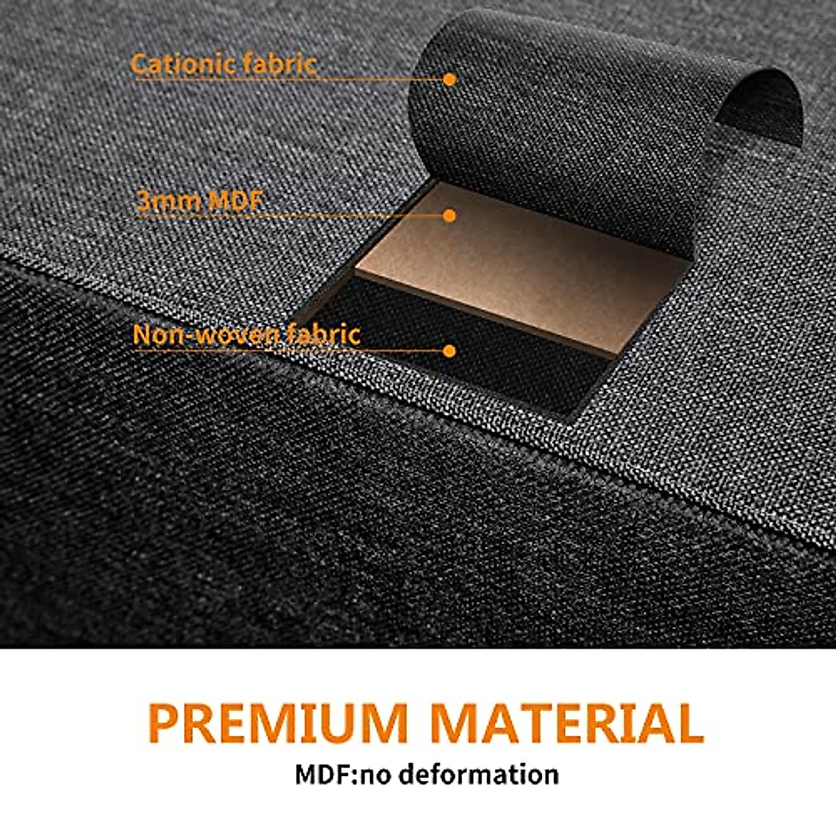 REAHOME 9 Drawer Dresser for Bedroom Chest of Drawers Closets Large Capacity Organizer Tower Steel Frame Wooden Top Living Room Entryway Office (Black Grey)