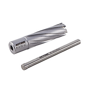 ACTOOL 13/16'' Diameter x 2'' Depth of Cut Carbide Tipped TCT ANNULAR Cutter with 3/4'' Weldon Shank