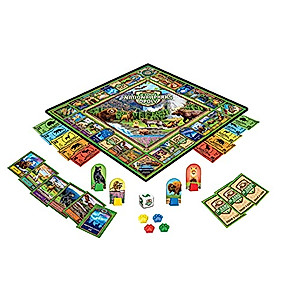 MasterPieces Kids & Family Board Games - Junior Ranger National Parks Opoly Jr. - Officially Licensed Board Games for Kids, & Family