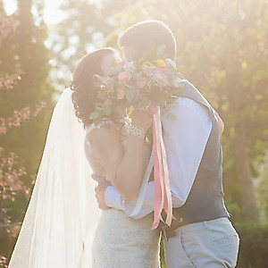 Pink Ribbon 1 Inch Pink Satin Ribbon Stocking Stuffers for Wedding Party Christmas Decorations Pink Bows Making Flower Bouquet Wrapping