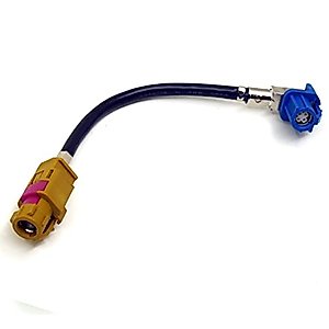 Vehicle FAKRA HSD sync 3 LVDS Video Wire Harness Cable Stereo Screen Connect SYNC 3 System Upgrade Touchscreen Cable to APIM Compatible with Ford Lincoln Head Unit Stereo