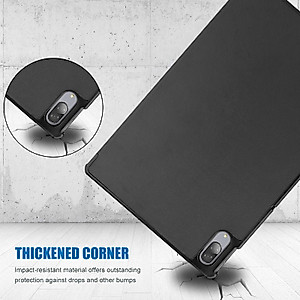 ProCase for Lenovo Tab P11 Pro Case 11.5 inch 2020 (TB-J706F / TB-J706L), Slim Lightweight Smart Cover Tri-fold Stand Folio Hard Shell Case for Lenovo Tab P11 Pro 11.5" Tablet 2020 Release –Black