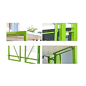 XXXDXDP Creative Folding Desk, Stylish Learning Computer Desk Home Desk Writing Desk Long, Green