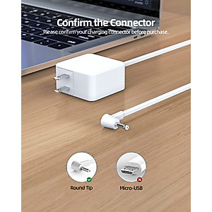 AC Charger Fit for Google Home Hub (1st Gen Nest Hub) Nest Hub (2nd Gen) Smart Speakers Power Supply Adapter Cord