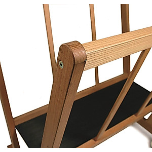 Cappelletto Allegra Wood Print Rack Premium Large Display, Storage Rack for Poster, Prints, Panels Art Shows - Natural