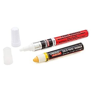 Marker Combo Kit - White Paint Marker and Yellow Solid Marker