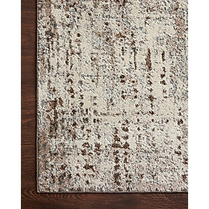 Loloi II Austen Collection AUS-01 Area Rug 7'-10" x 10'-6" Natural/Mocha Rectangular 0.38" Thick