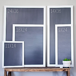 Dry Erase Chalkboard Calendar, Reusable 18x24 or 24x36 Customized Dry Erase Wall Calendar, Chalkboard Calendar, Family Framed Calendar, 2023 calendar planner, Family Command Center